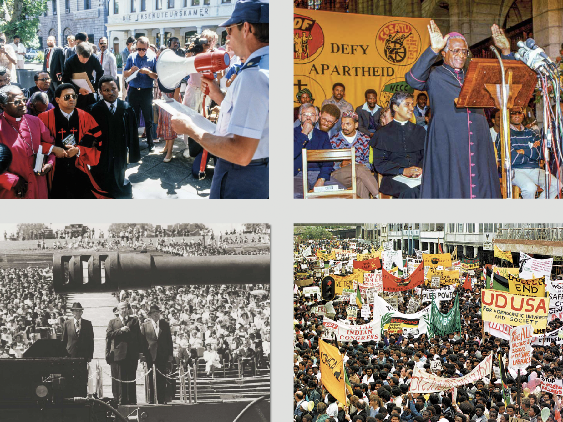 Protest and peace-making: In the streets and stadiums – Apartheid Museum