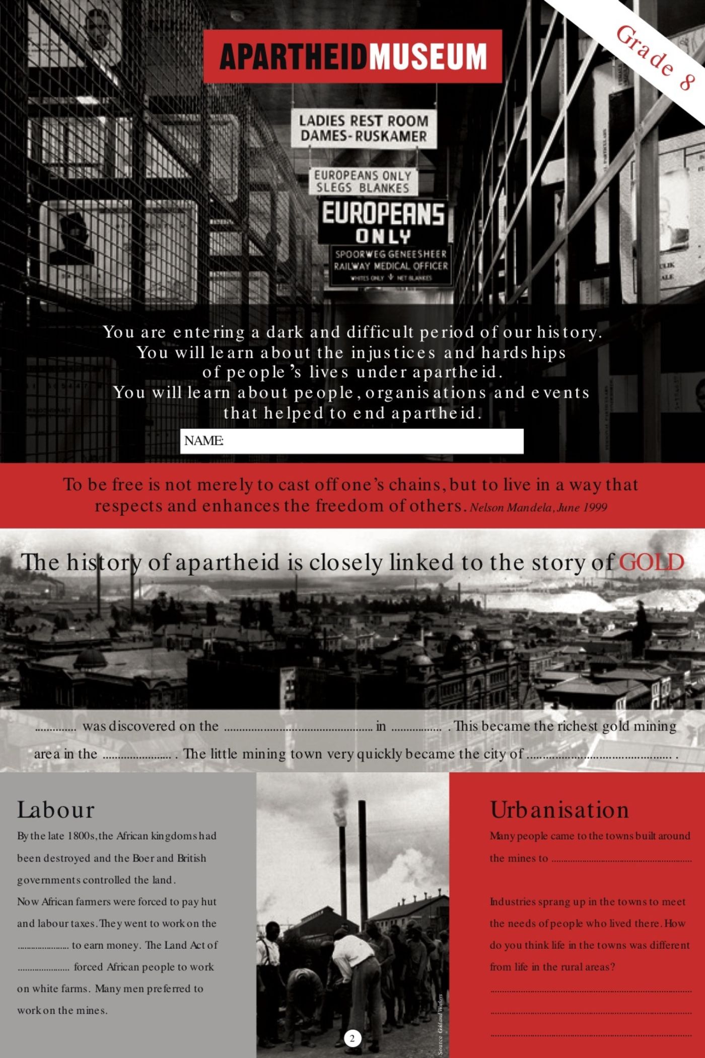 Resources – Apartheid Museum