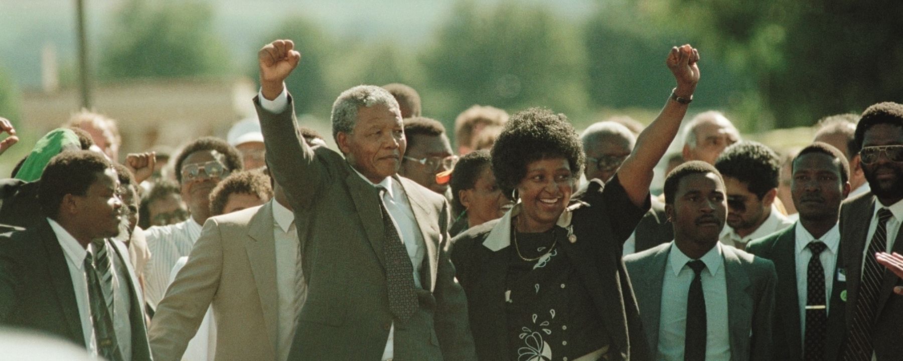 Mandela's Release – Apartheid Museum